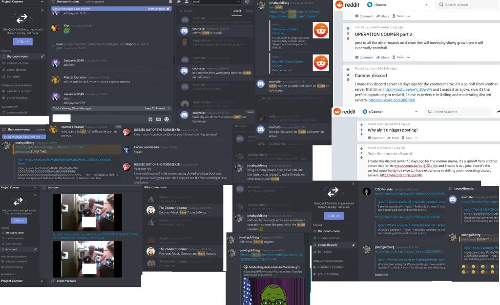 Coomer is being purposefully forced by redditors. | Coomer | Know Your Meme