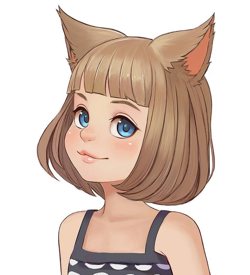 Tinny little bitty cat girl | Cat Girl | Know Your Meme