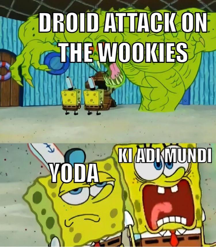 Good relations with the Wookies I have | /r/PrequelMemes | What About ...