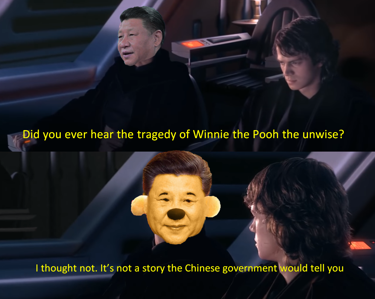 Oh bother! | /r/PrequelMemes | Xi Jinping Winnie the Pooh Comparisons ...