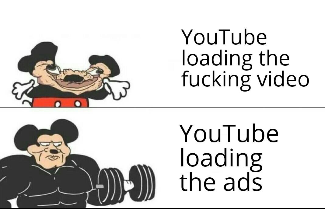 4k ads | Buff Mokey Mouse | Know Your Meme