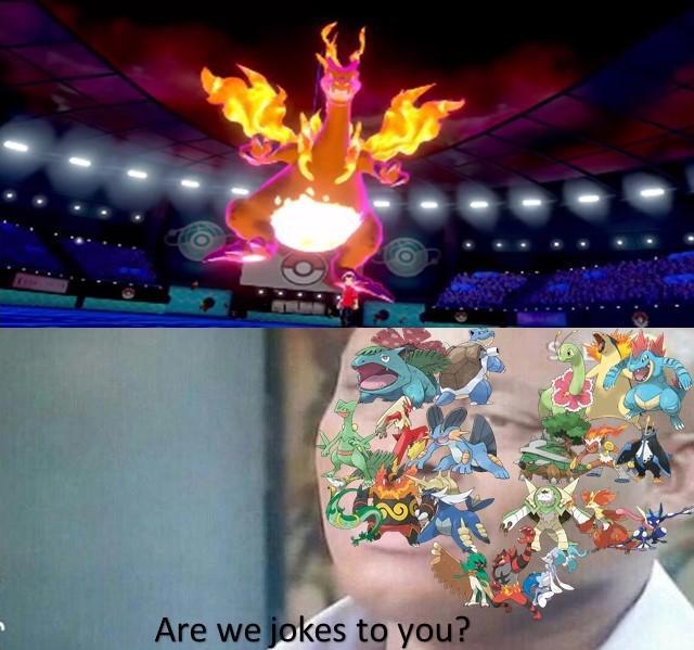 Every Other Starter | Charizard | Know Your Meme