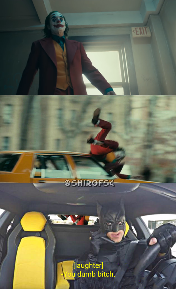 Joker Gets Hit By Batman | Joker Gets Hit By a Car | Know Your Meme