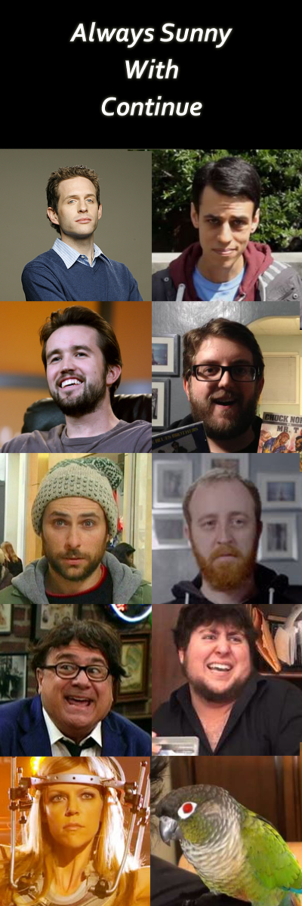 Always Sunny With Continue | Continue? | Know Your Meme