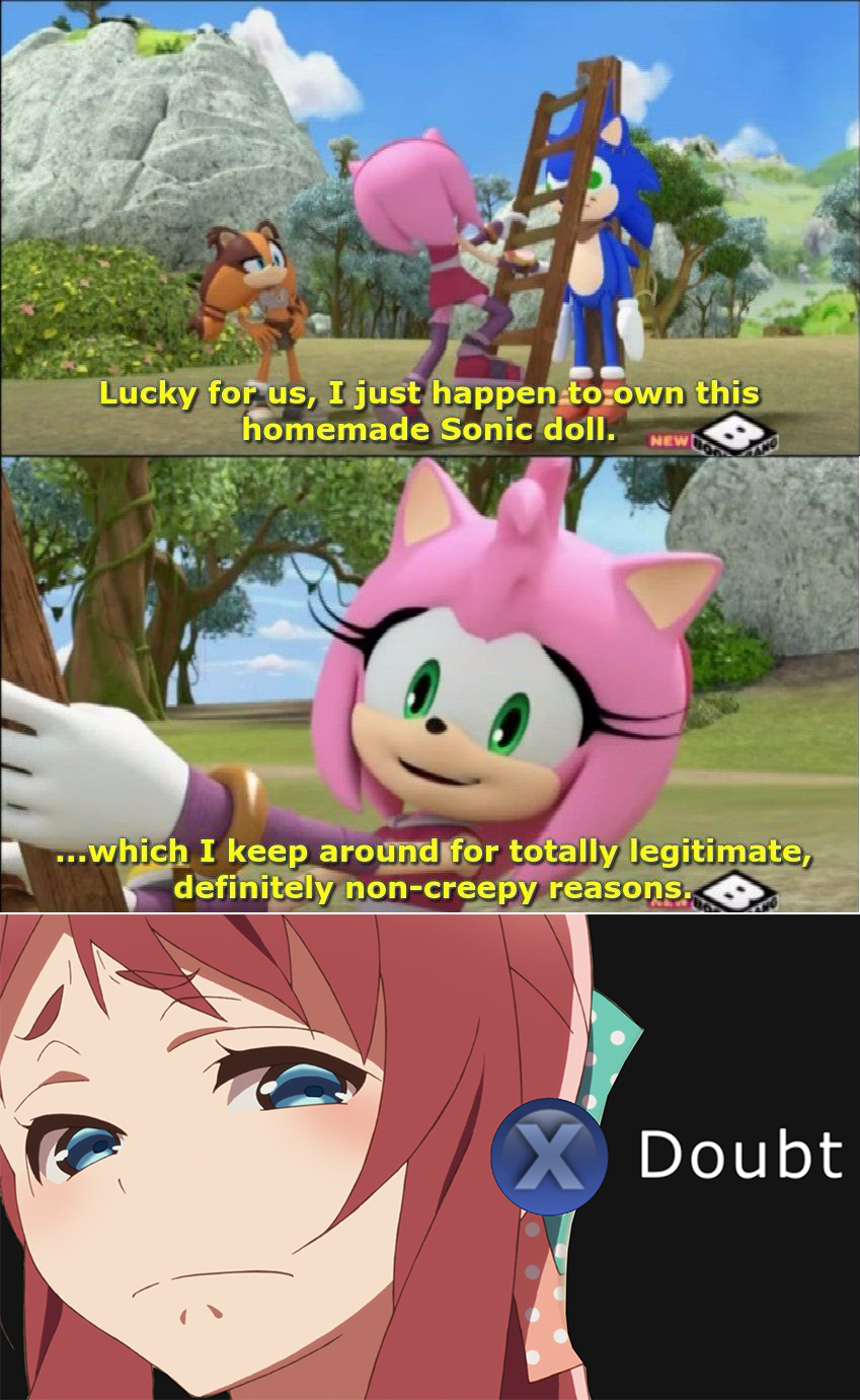 Amy lied as naturally as she breathed | /r/Animemes | Know Your Meme