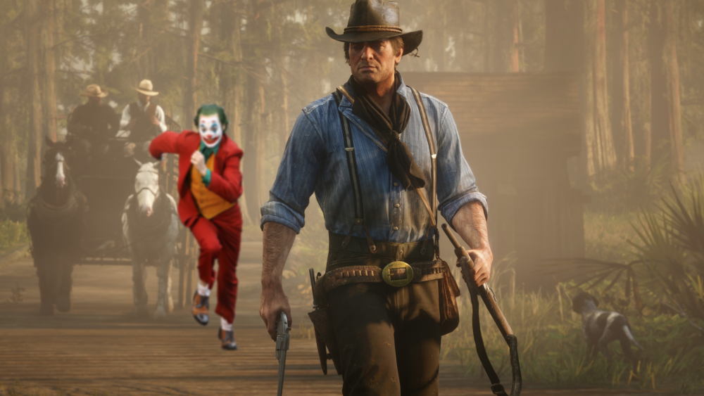 Watch Out Pinkerton, Joker's Behind You | Running Joker | Know Your Meme