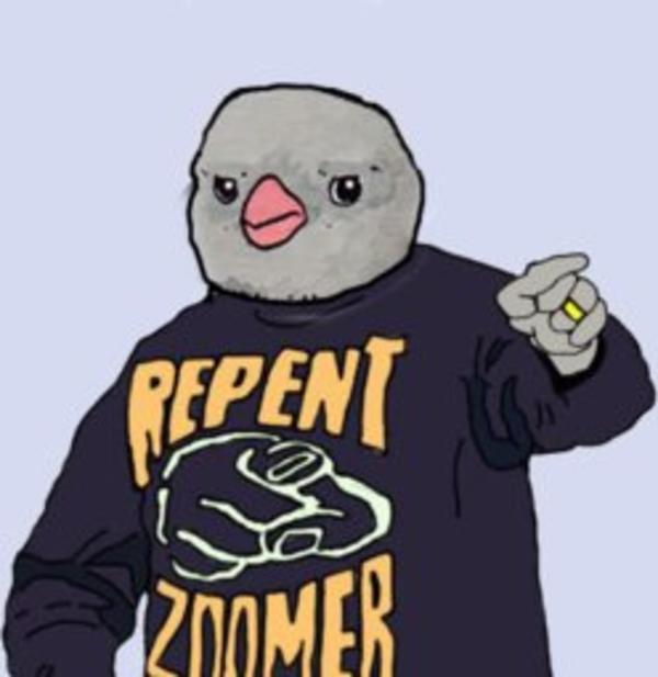 *Annoyed chipping* | Repent Sinner | Know Your Meme