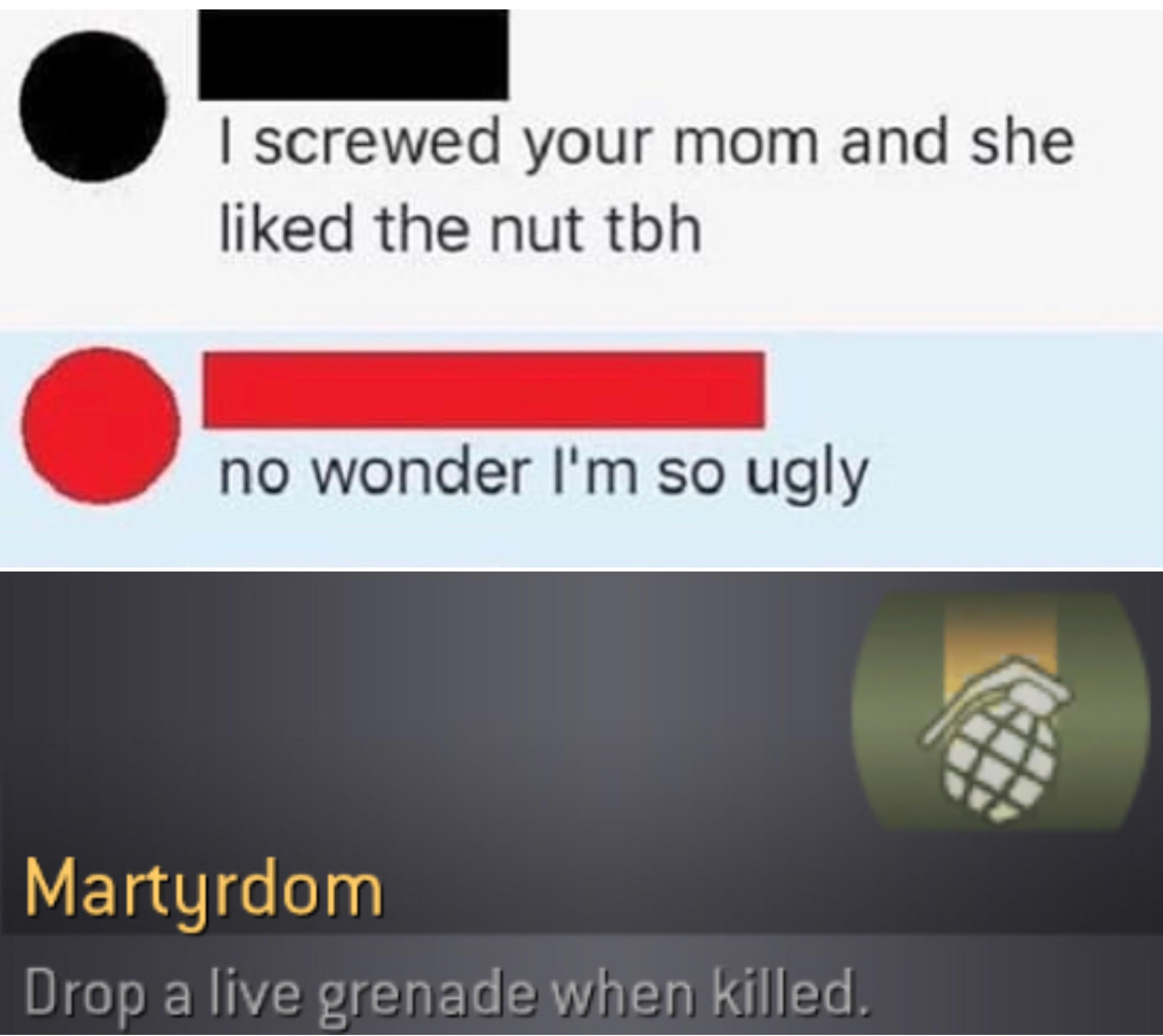 Let's do this Marines! | Martyrdom (Drop a Live Grenade When Killed ...