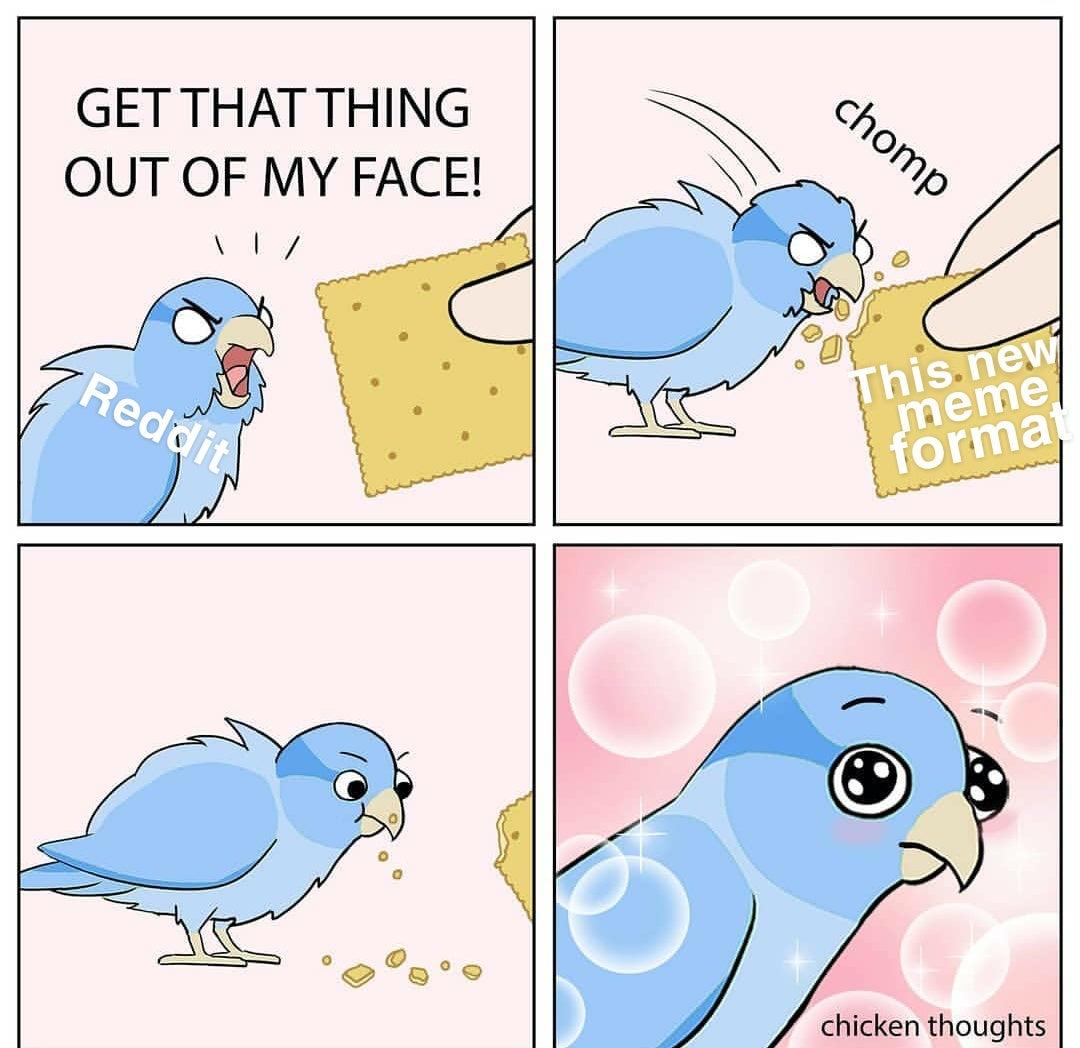 It's funny because its self referential haha get it? | /r ...