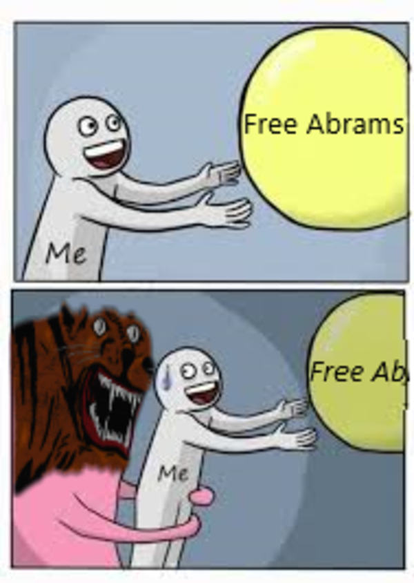 Free Abrams | Running Away Balloon | Know Your Meme