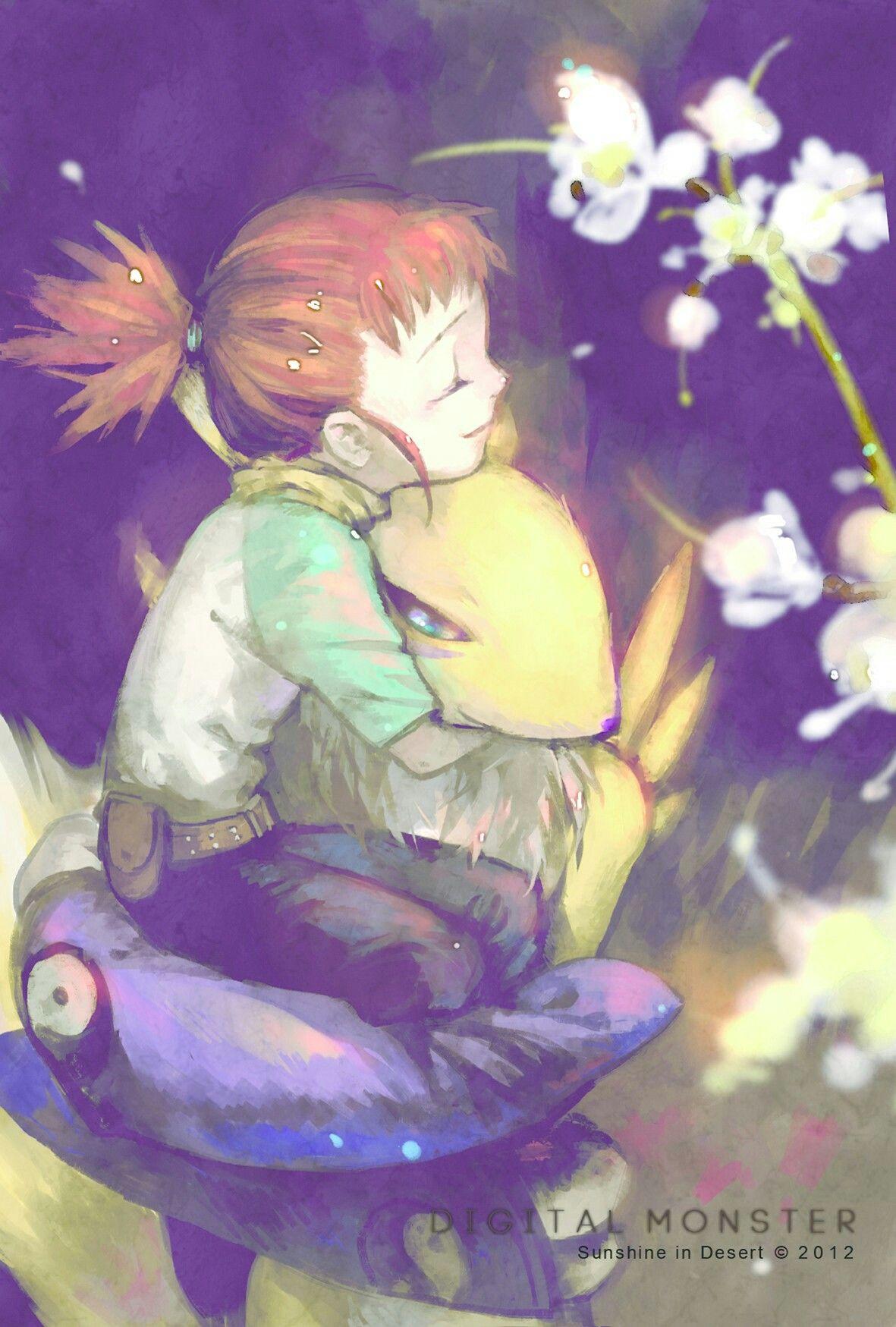 Rika and Renamon by Gabriel Jimenez | Renamon | Know Your Meme