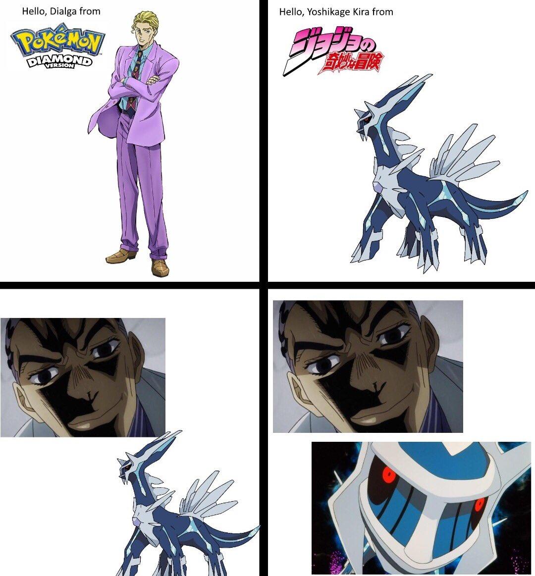 Hello Yoshikage Kira | Hello Yoshi from Super Mario | Know Your Meme