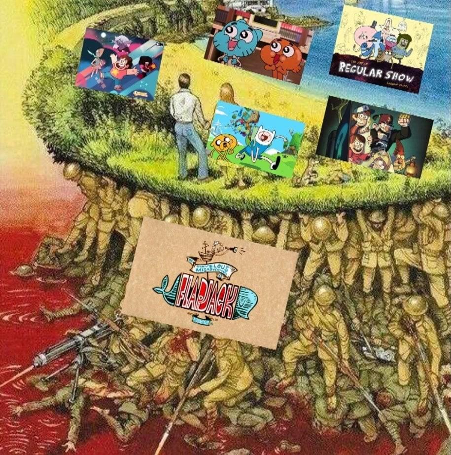 standing on the shoulder of a giant | Western Animation | Know Your Meme