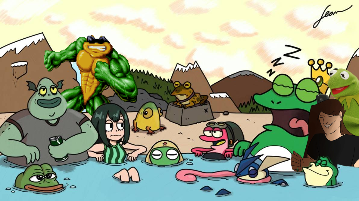 Frog Hot Springs (Joel Update) | Crossover | Know Your Meme