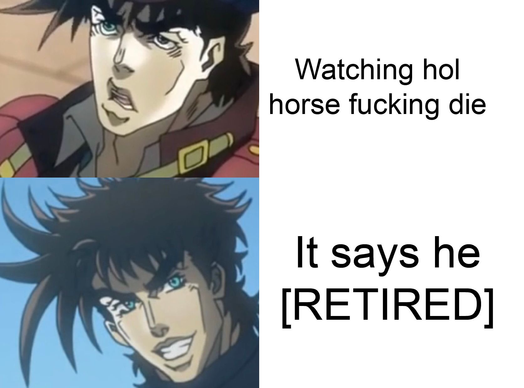*eyes of heaven retired sound* | /r/ShitPostCrusaders/ | JoJo's Bizarre ...
