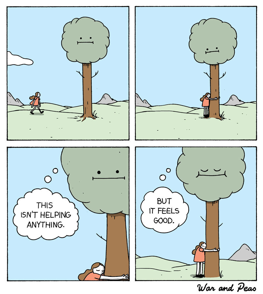 Tree Hugger [OC] | /r/wholesomememes | Wholesome Memes | Know Your Meme
