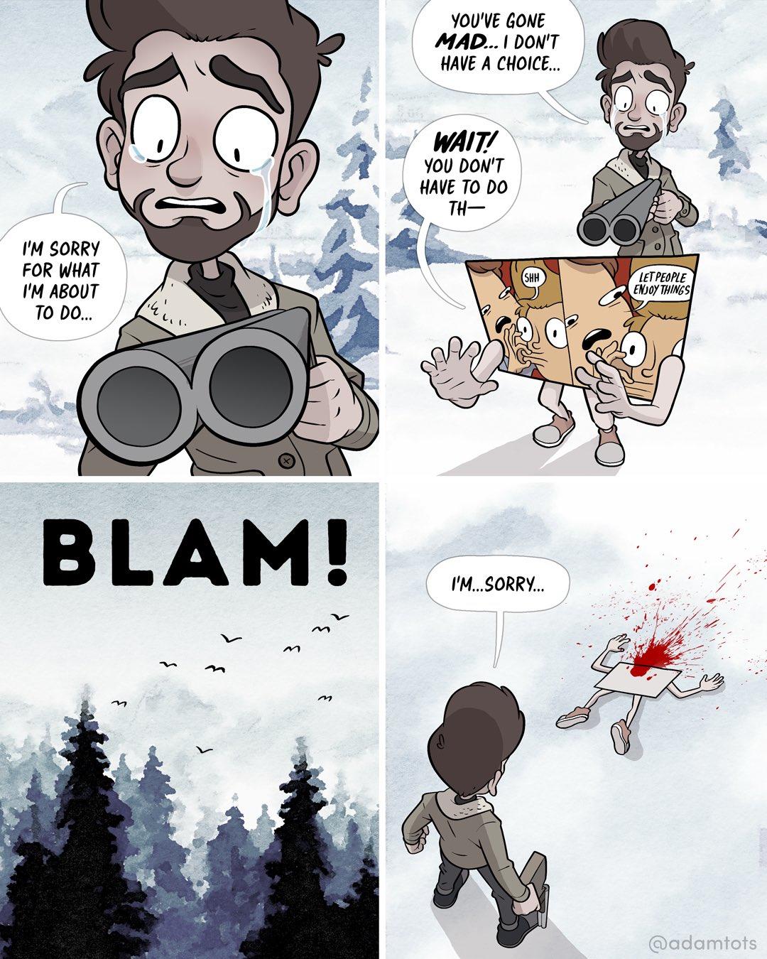 It’s over. | Adam Ellis | Know Your Meme