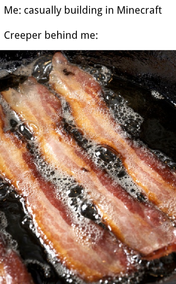 Sizzle sizzle | /r/MinecraftMemes | Minecraft | Know Your Meme