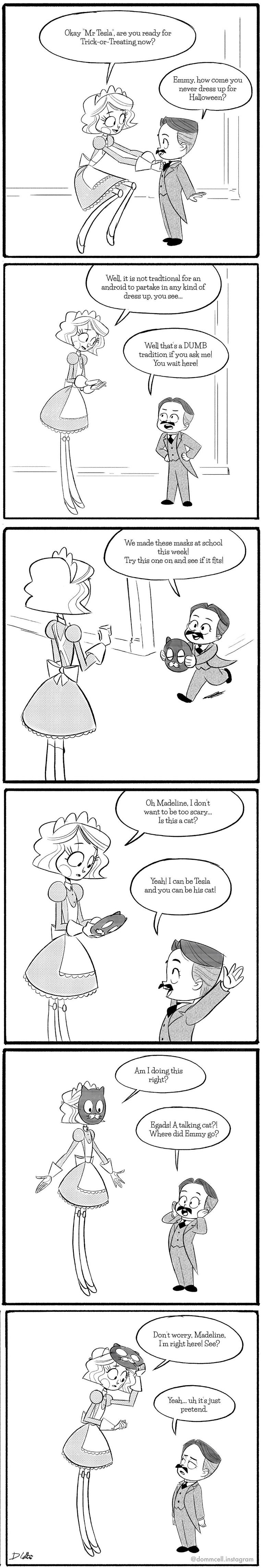 Happy Halloween! | Emmy The Robot / Nandroid | Know Your Meme