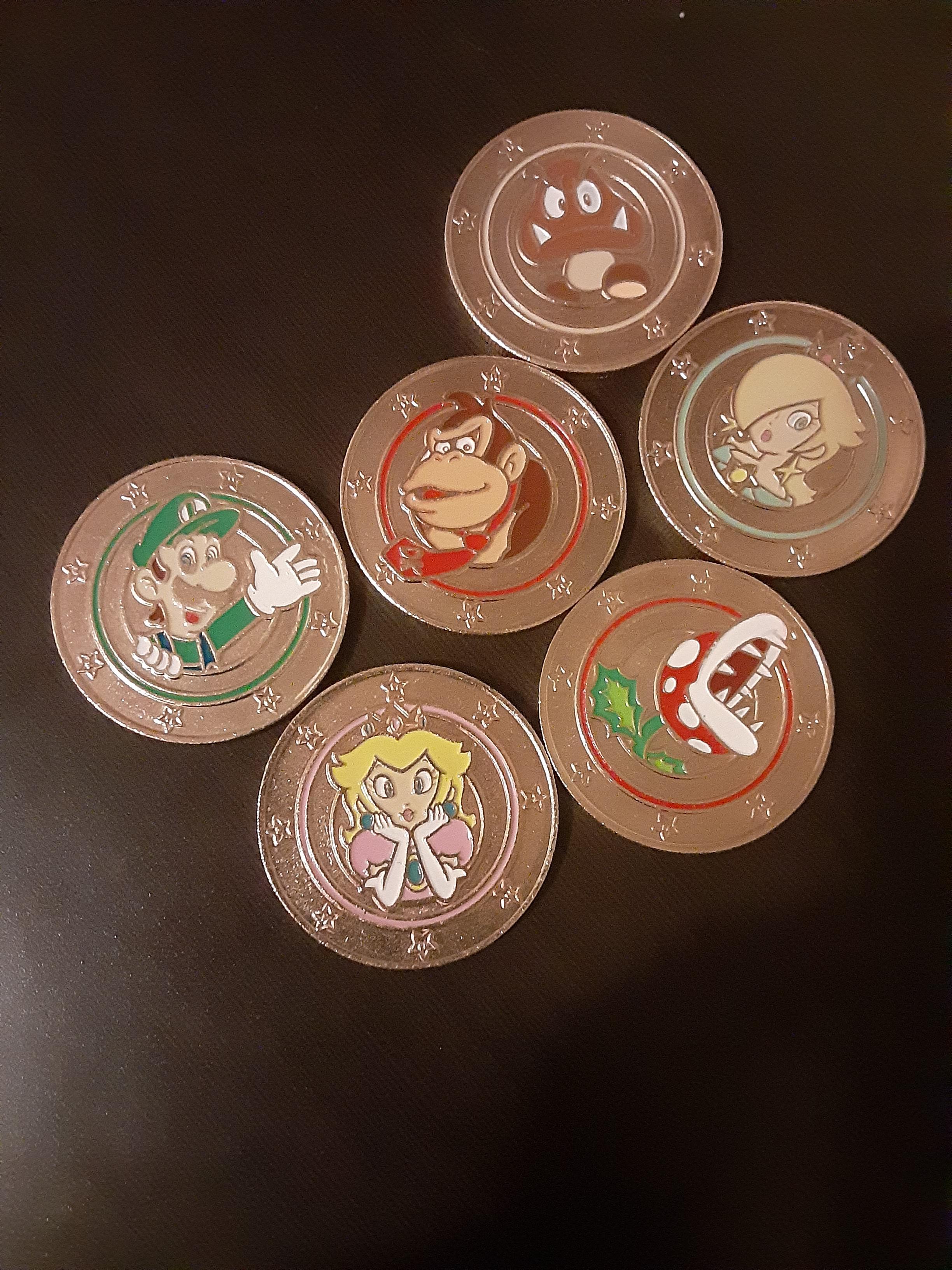 These cool mario character coins i got | /r/mildlyinteresting | Mildly ...