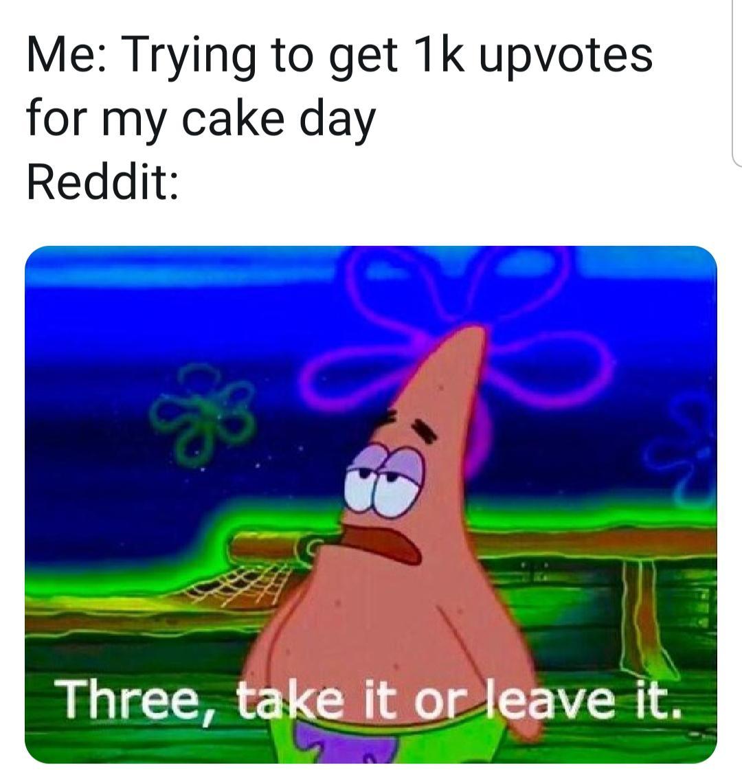 Cake day is a scam | /r/BikiniBottomTwitter | SpongeBob SquarePants ...