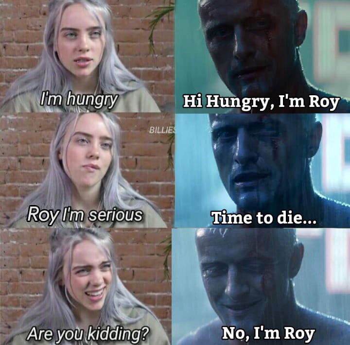 Roy, I'm Hungtry | Jah, I'm Hungry | Know Your Meme
