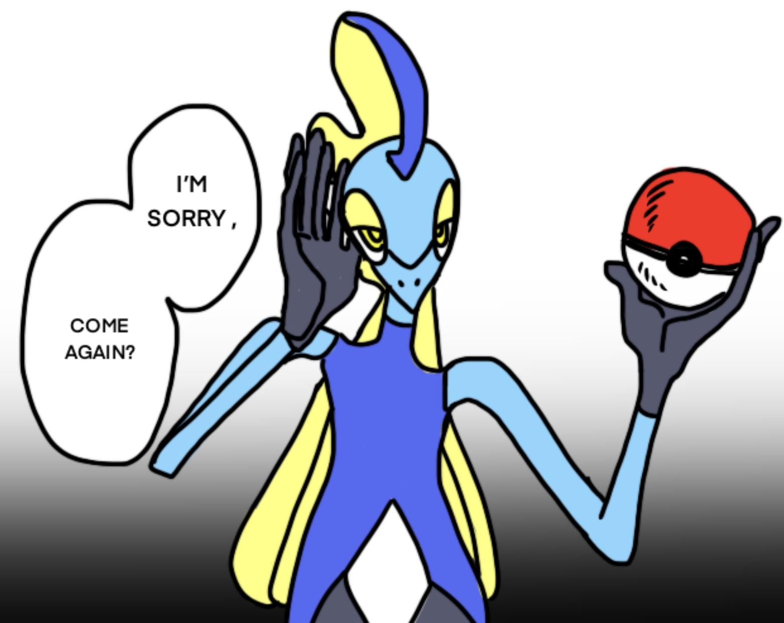 Come Again? | Inteleon | Know Your Meme