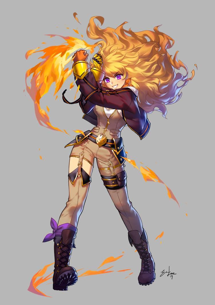 Rwby Vol 7 Yang Xiao Long Rwby Know Your Meme