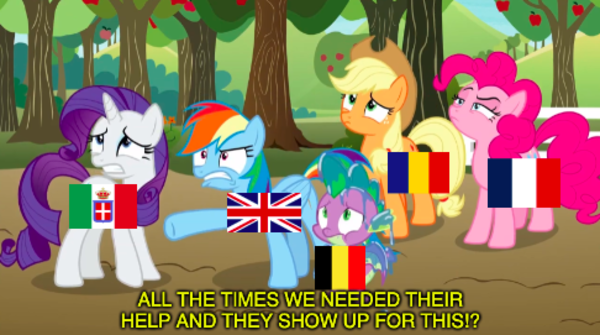 When the USA entered World War 1 in 1917: | My Little Pony: Friendship ...