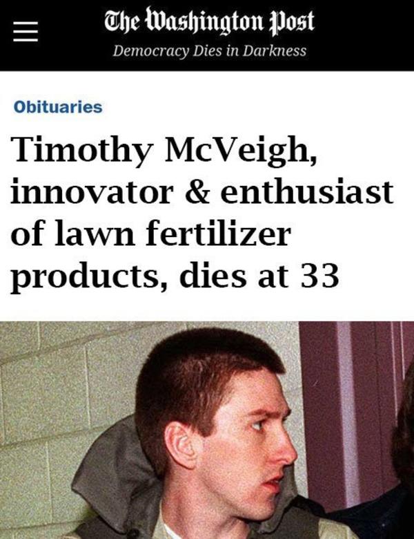 Timothy Mcveigh | Death of Abu Bakr al-Baghdadi | Know Your Meme