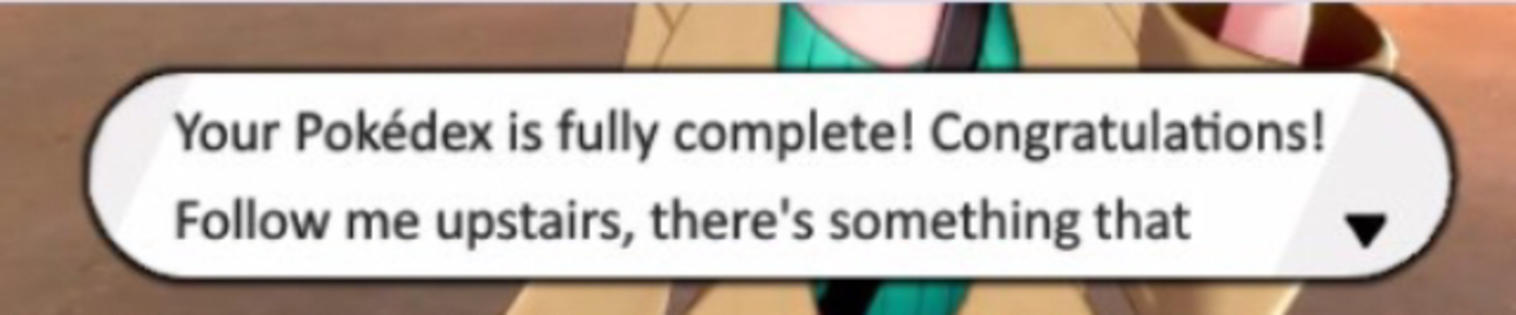 "Reward" for completing the pokedex | Pokémon Sword and Shield | Know ...