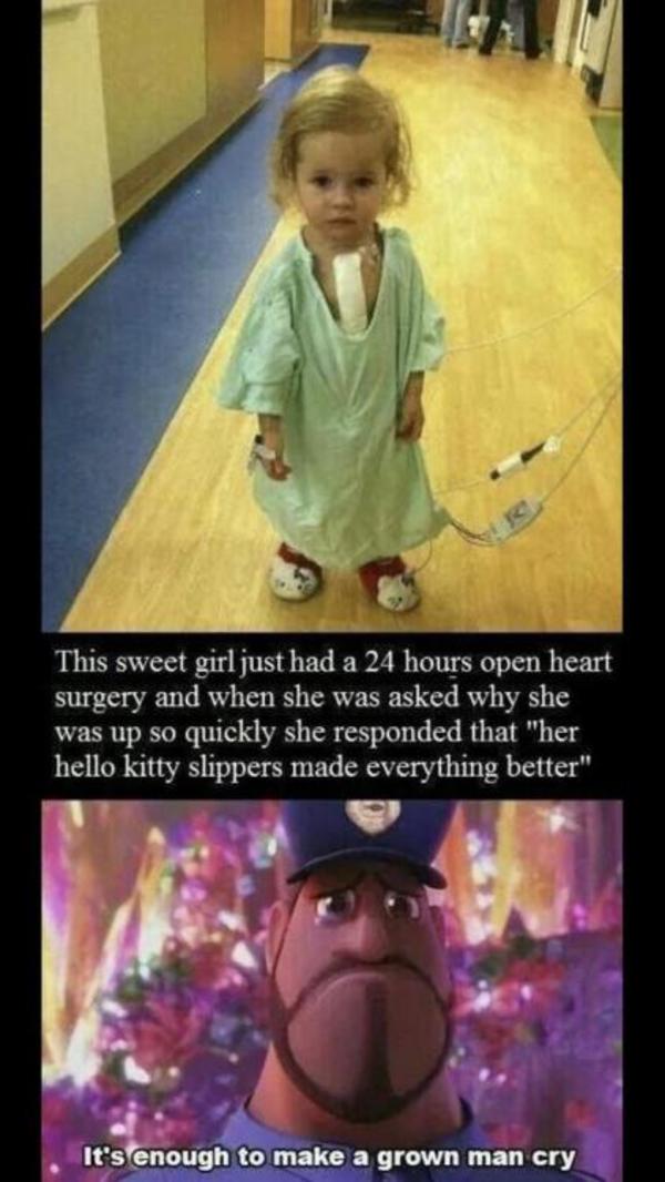 This sweet girl had a 24 hours open heart surgery | It's Enough to Make ...