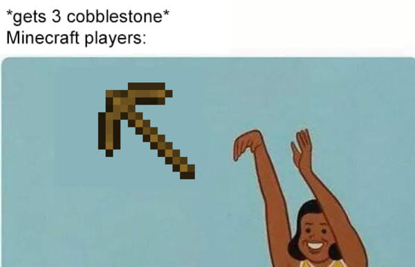 cobblestone | /r/MinecraftMemes | Minecraft | Know Your Meme