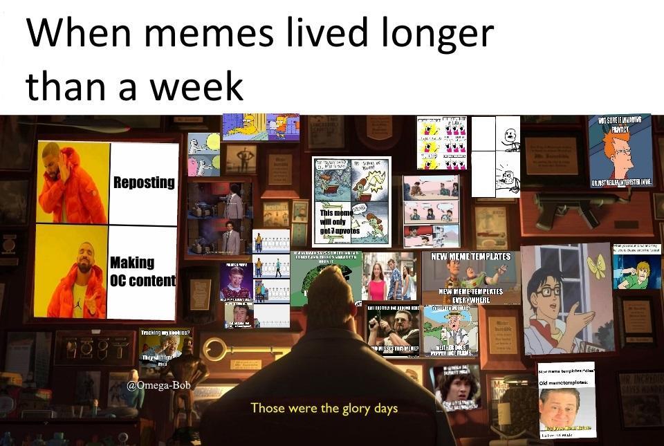 When memes lived longer than a week | Those Were the Glory Days | Know ...
