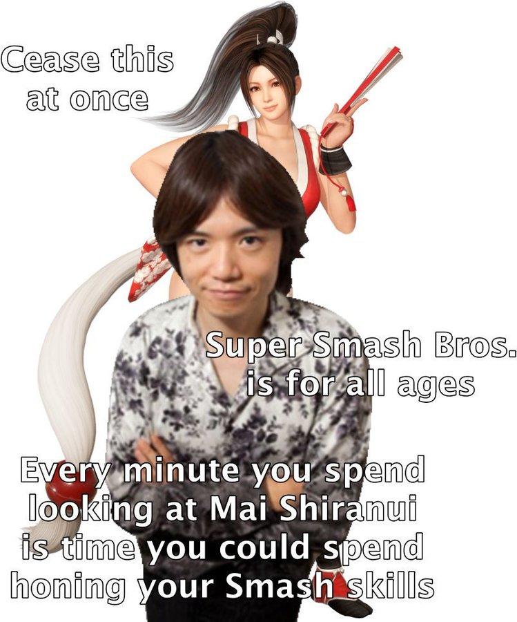 mai is temporary, smash is forever | Mai Shiranui | Know Your Meme