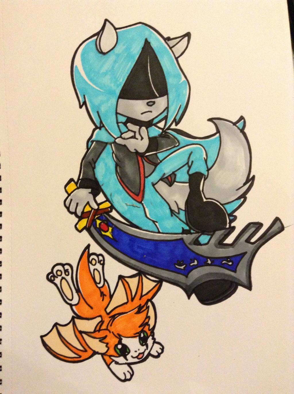 Dust and Fidget by CSInorman | Dust: An Elysian Tail | Know Your Meme