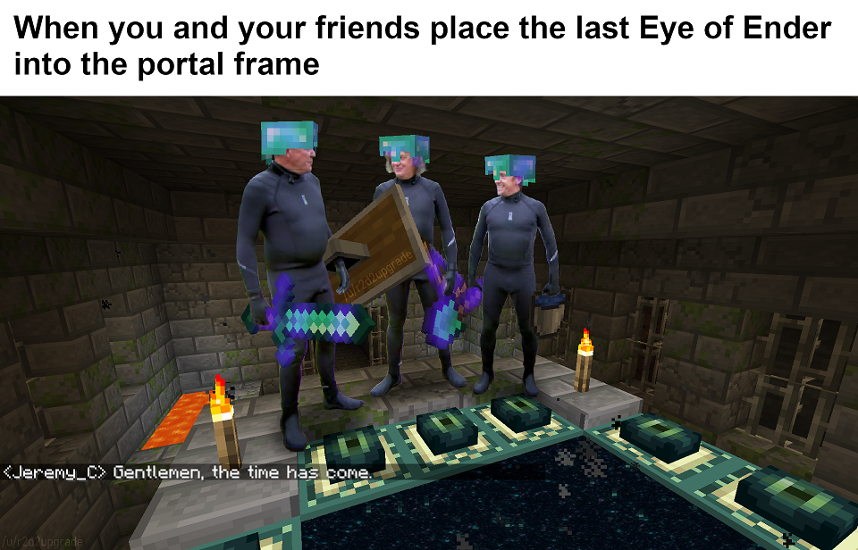 Let's End this Dragon, bois | /r/MinecraftMemes | Minecraft | Know Your ...