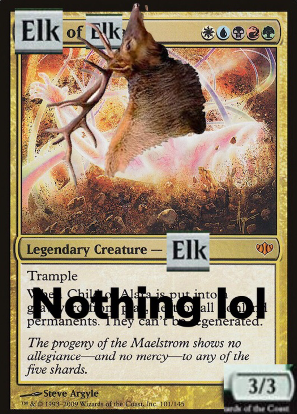 Oh god oko took the childs | /r/magicthecirclejerkening | Oko, Thief of ...