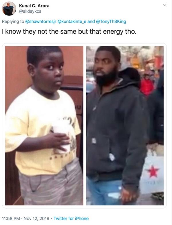 same energy | "Kid" Tossed Off Bus Video | Know Your Meme