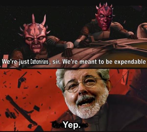 Not to me. . . | We're Meant to Be Expendable | Know Your Meme