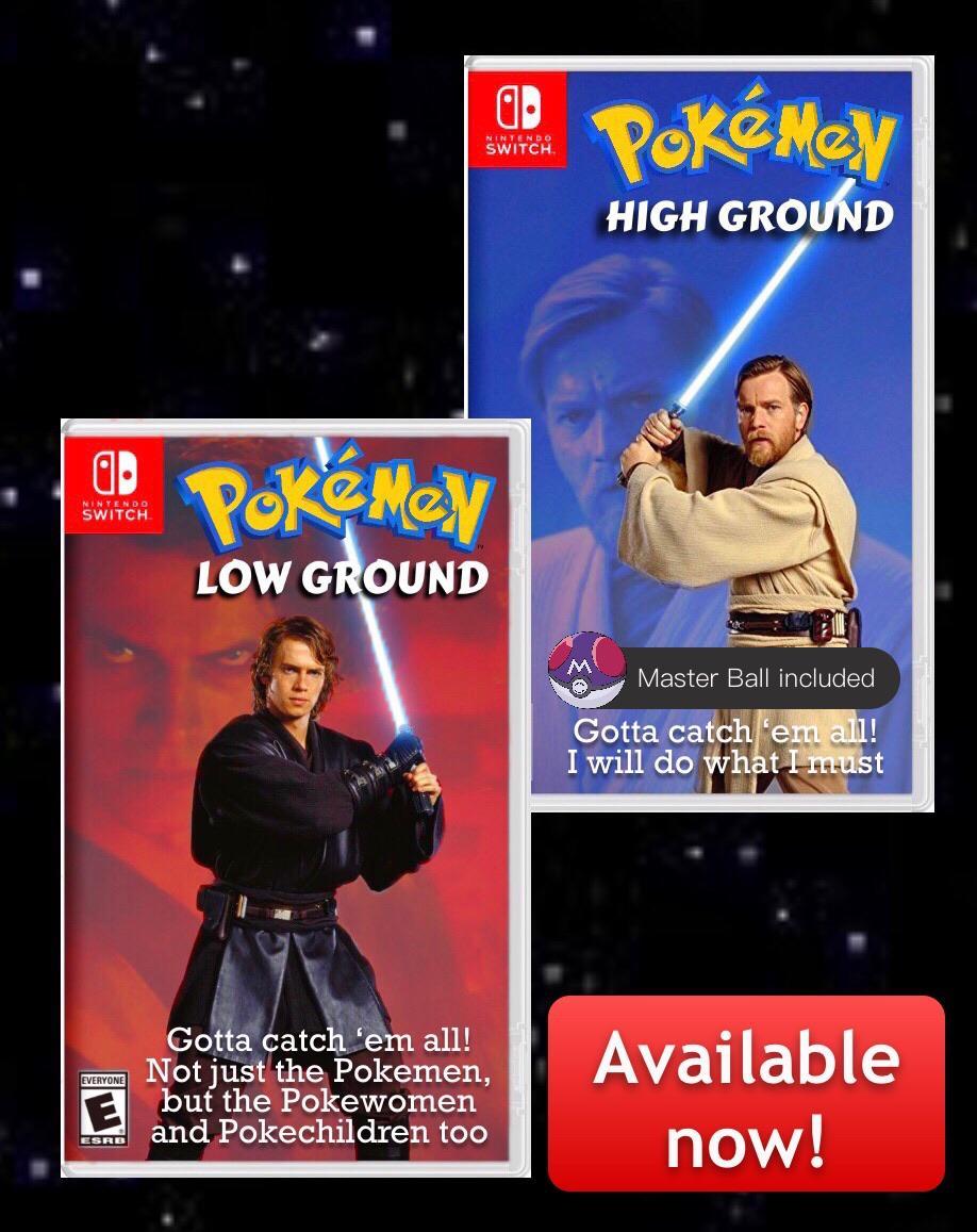 Game time started | /r/PrequelMemes | I Have The High Ground | Know ...