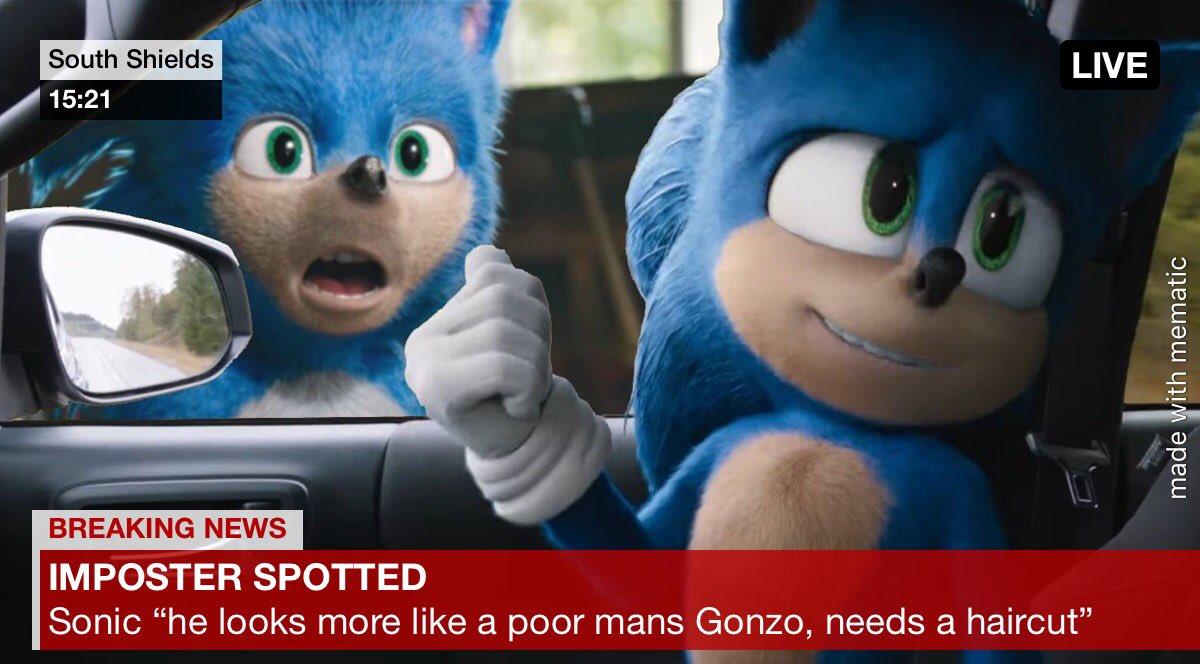 @Dazzla84_SSFC's Tweet | Sonic Pointing at Sonic | Know Your Meme