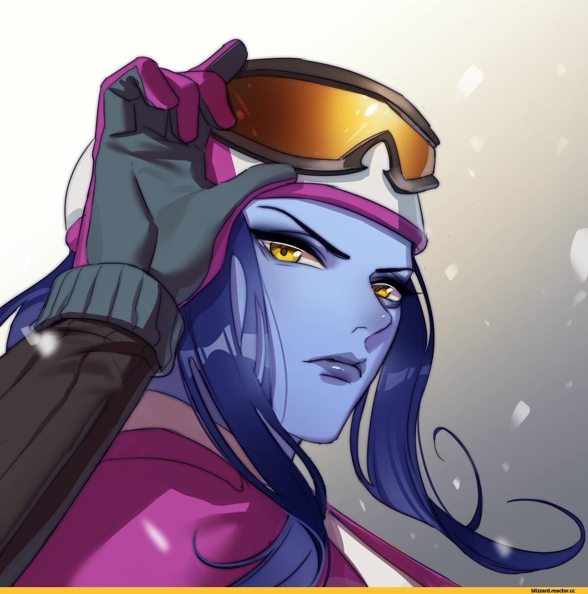 Widowmaker in Winters cold | Overwatch | Know Your Meme