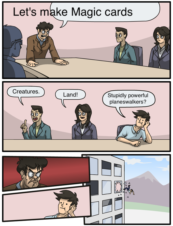 the power level was high | Oko, Thief of Crowns | Know Your Meme