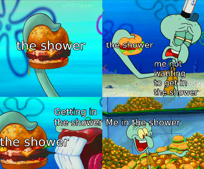 Then I spend 3 hours just standing there. | /r/BikiniBottomTwitter ...