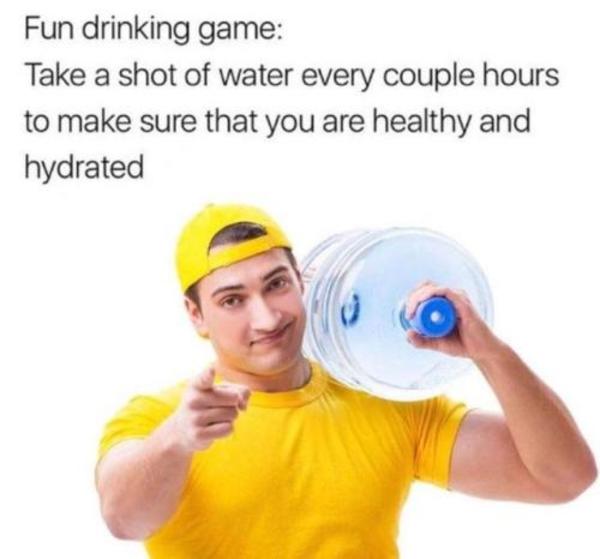 Water jug | Stay Hydrated | Know Your Meme
