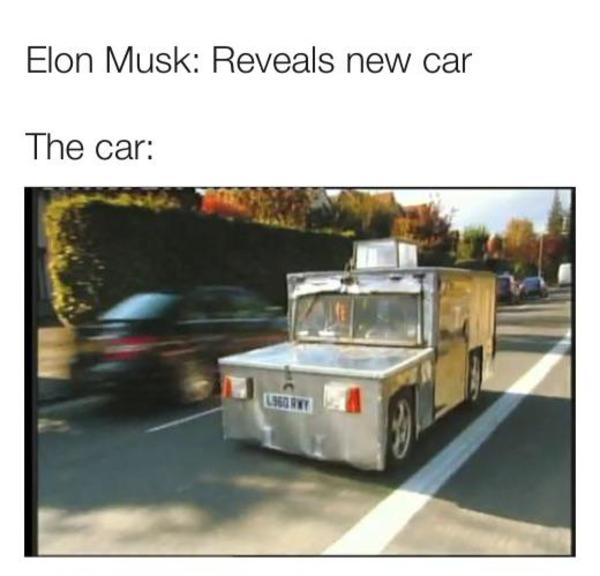 new car | Cybertruck | Know Your Meme