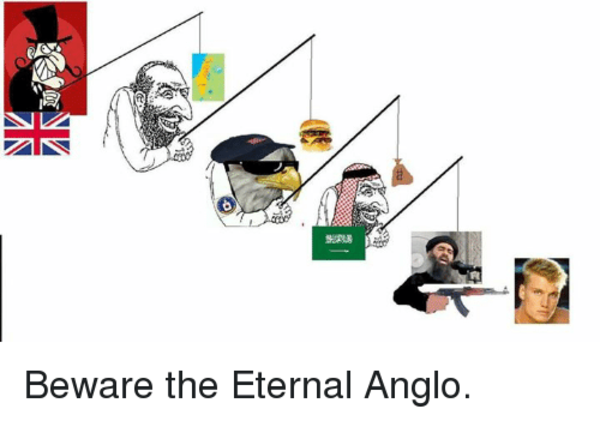 Beware The Eternal Anglo | The Eternal Anglo | Know Your Meme