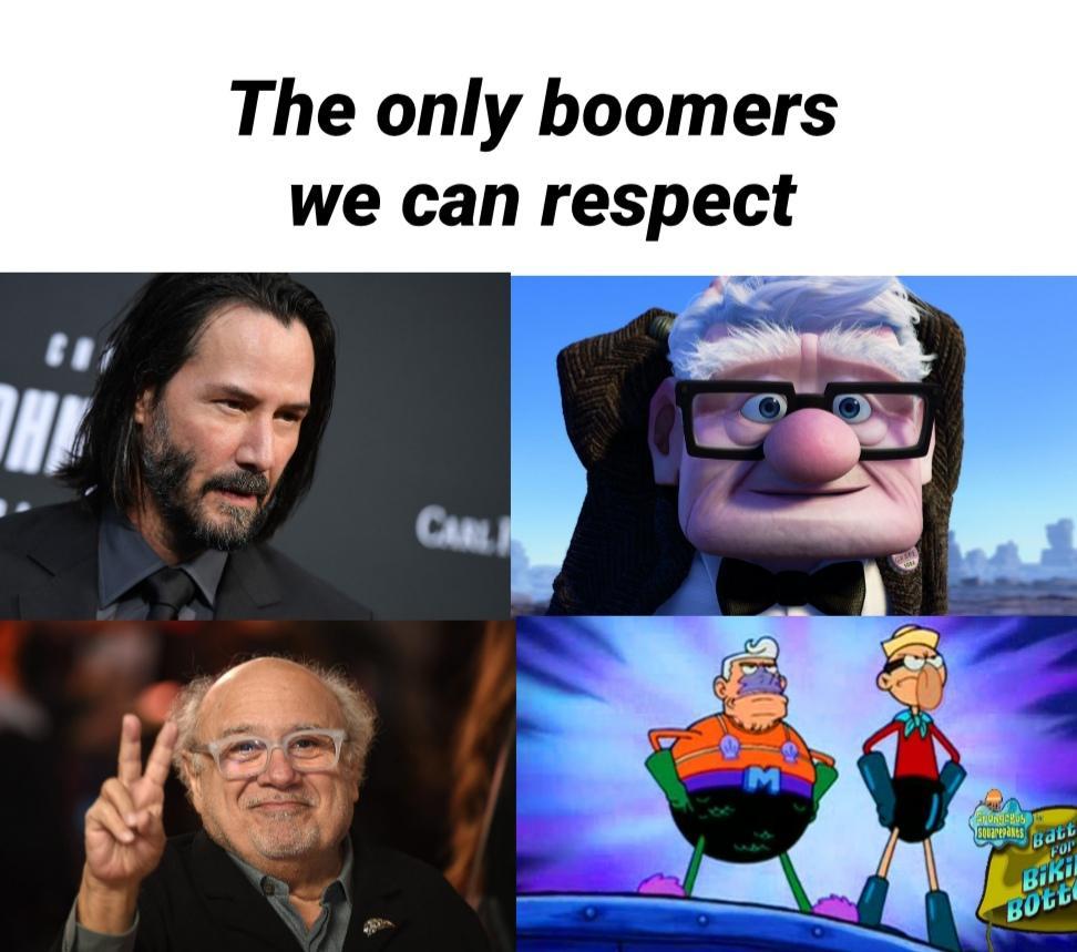 The only boomers i respect. | /r/BikiniBottomTwitter | SpongeBob ...
