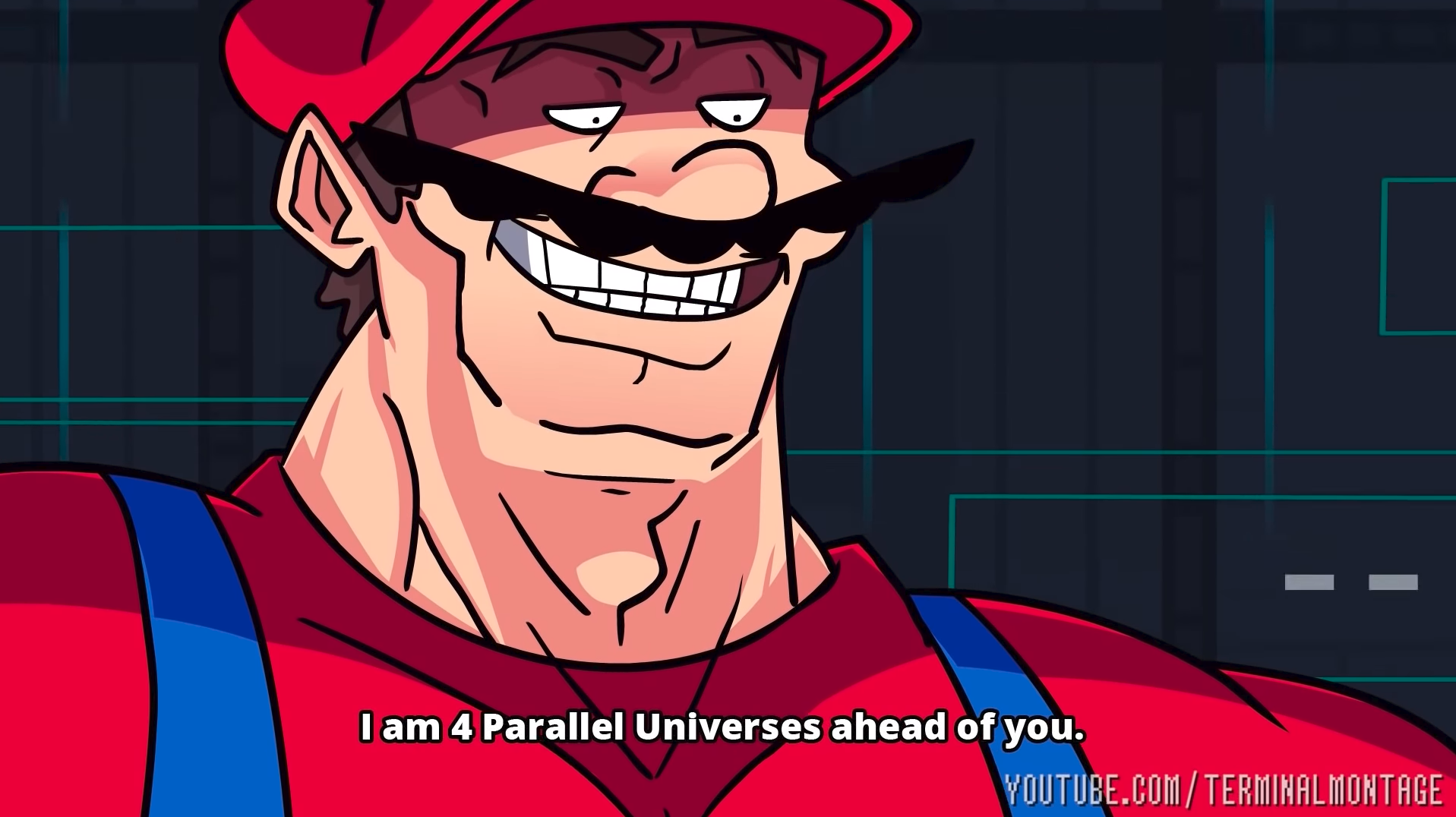 Speedrunner Mario template | I Am Four Parallel Universes Ahead Of You ...